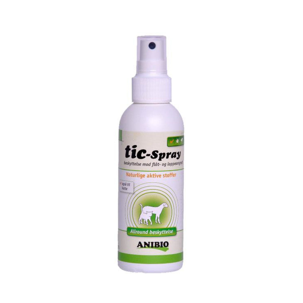 AniBio Tic-Spray - Fästingar/Loppor - 150 ml | Köp på Brogaarden.se