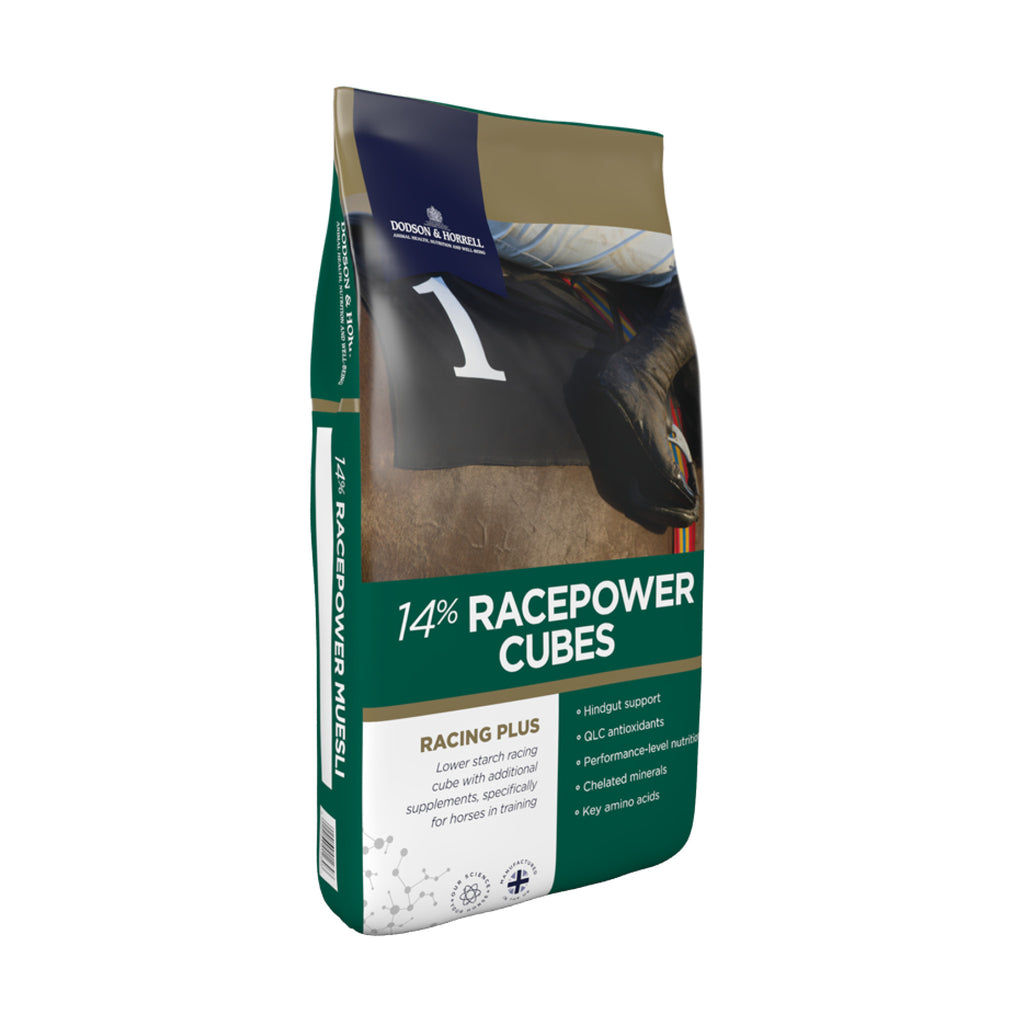 D&H Racepower Cubes 14% - 25 kg | Köp på Brogaarden.se